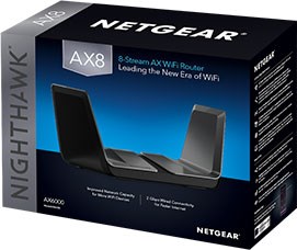 Netgear Nighthawk AX8 8-Stream AX6000 WiFi Rout... | NetOnNet