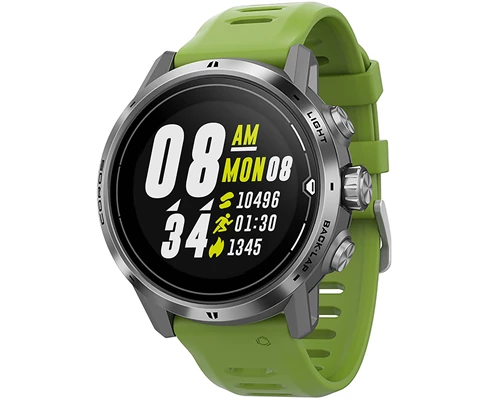 Coros APEX Pro Watch Silver/Green | NetOnNet