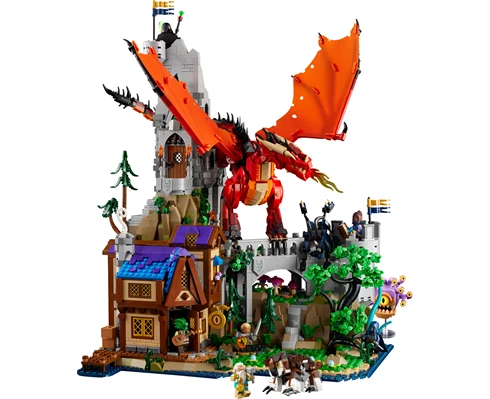 LEGO Ideas Dungeons & Dragons: Den røde drages fortelling 21348 | NetOnNet