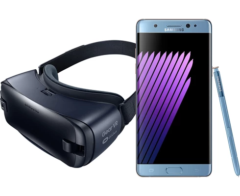 Samsung Galaxy Note 7 Blue + Gear VR New | NetOnNet