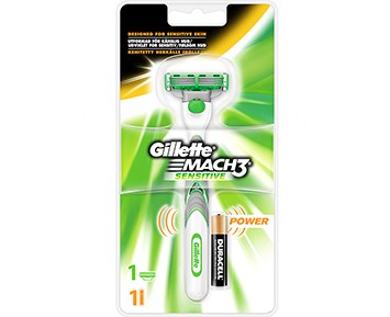 Gillette Mach3 Sensitive Power | NetOnNet