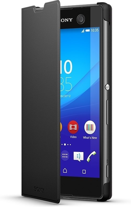 Sony Style Cover Xperia M5 Black | NetOnNet
