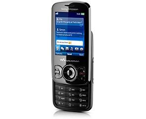 Sony Ericsson W100i Spiro Stealth Black | NetOnNet