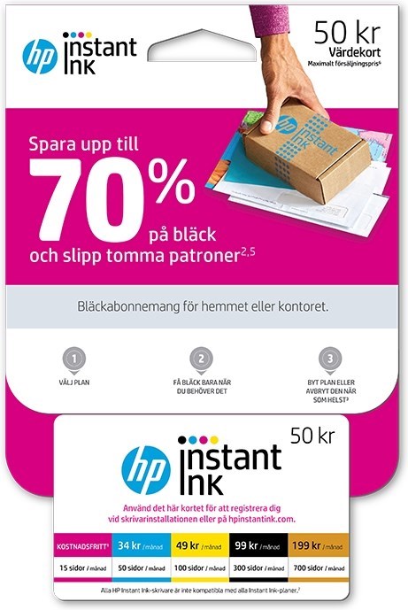 HP Instant INK Card NO | NetOnNet