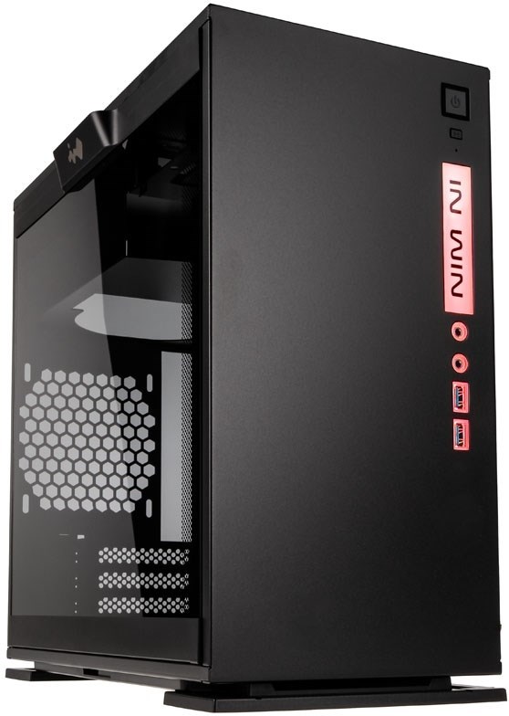 InWin 301 Micro-ATX case black | NetOnNet