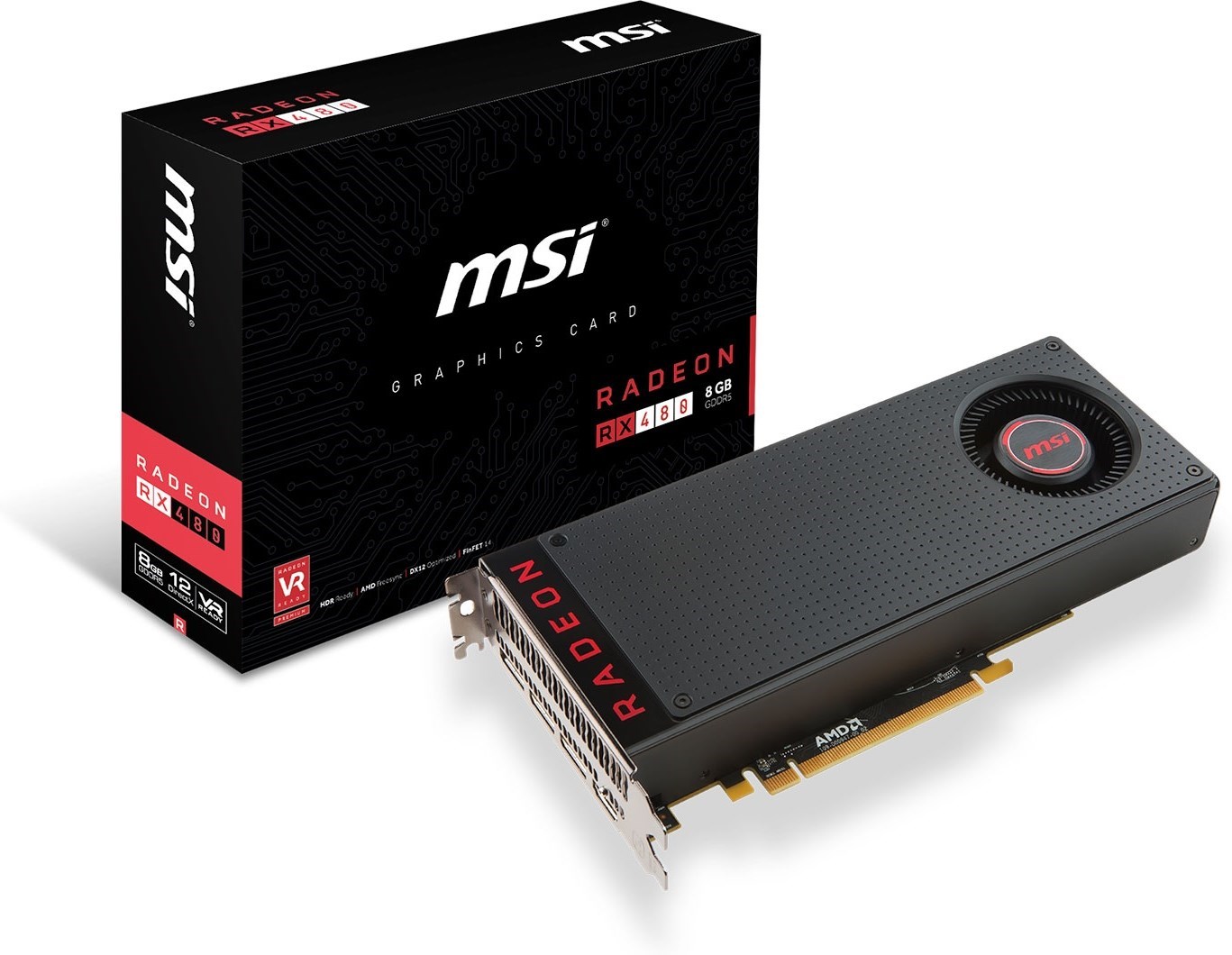 MSI Radeon RX 480 8GB | NetOnNet