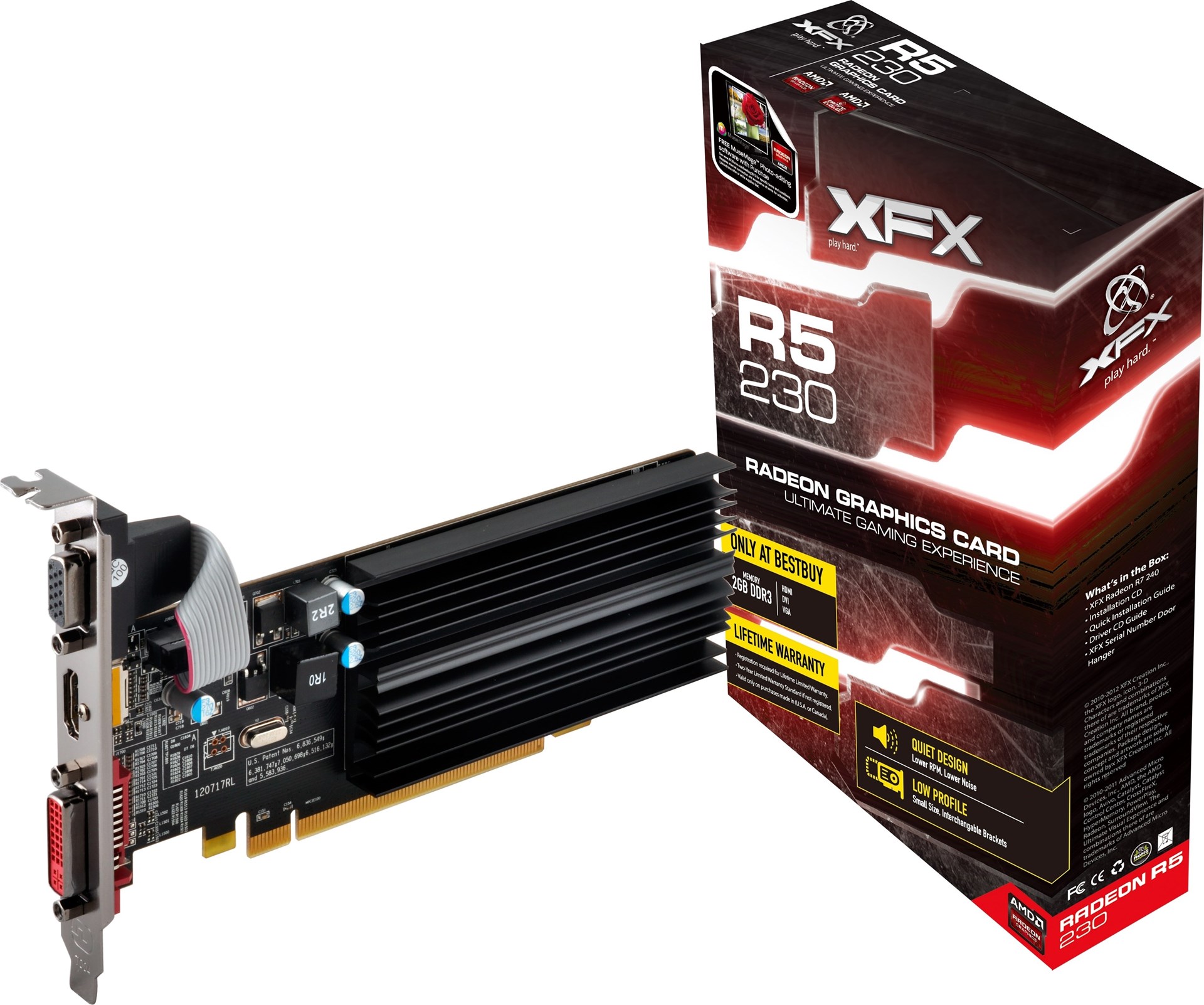 XFX Radeon R5 230 LP 2GB | NetOnNet