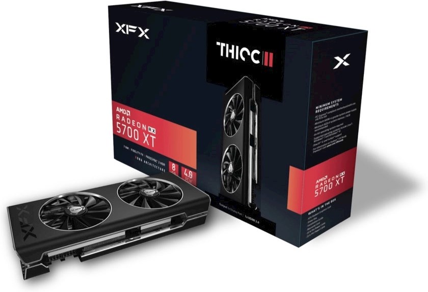 XFX Radeon RX 5700 XT THICC II Fans 8GB GDDR6 3... | NetOnNet