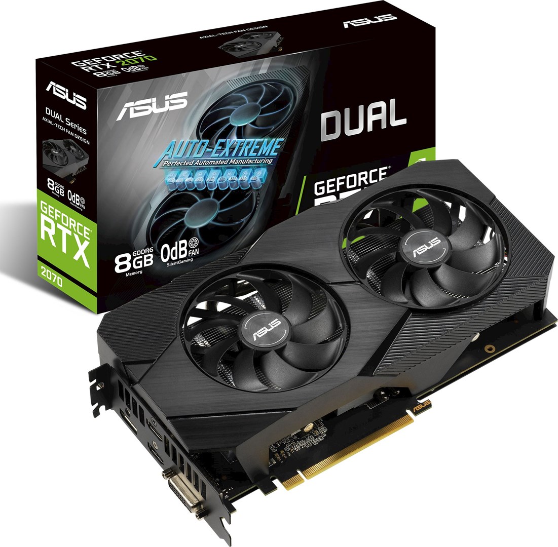 ASUS GeForce RTX 2070 Dual EVO V2 8GB | NetOnNet