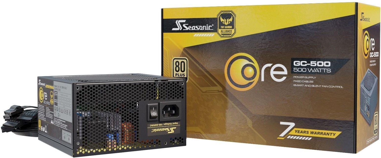 Seasonic Core GC-500 500W 80+Gold | NetOnNet