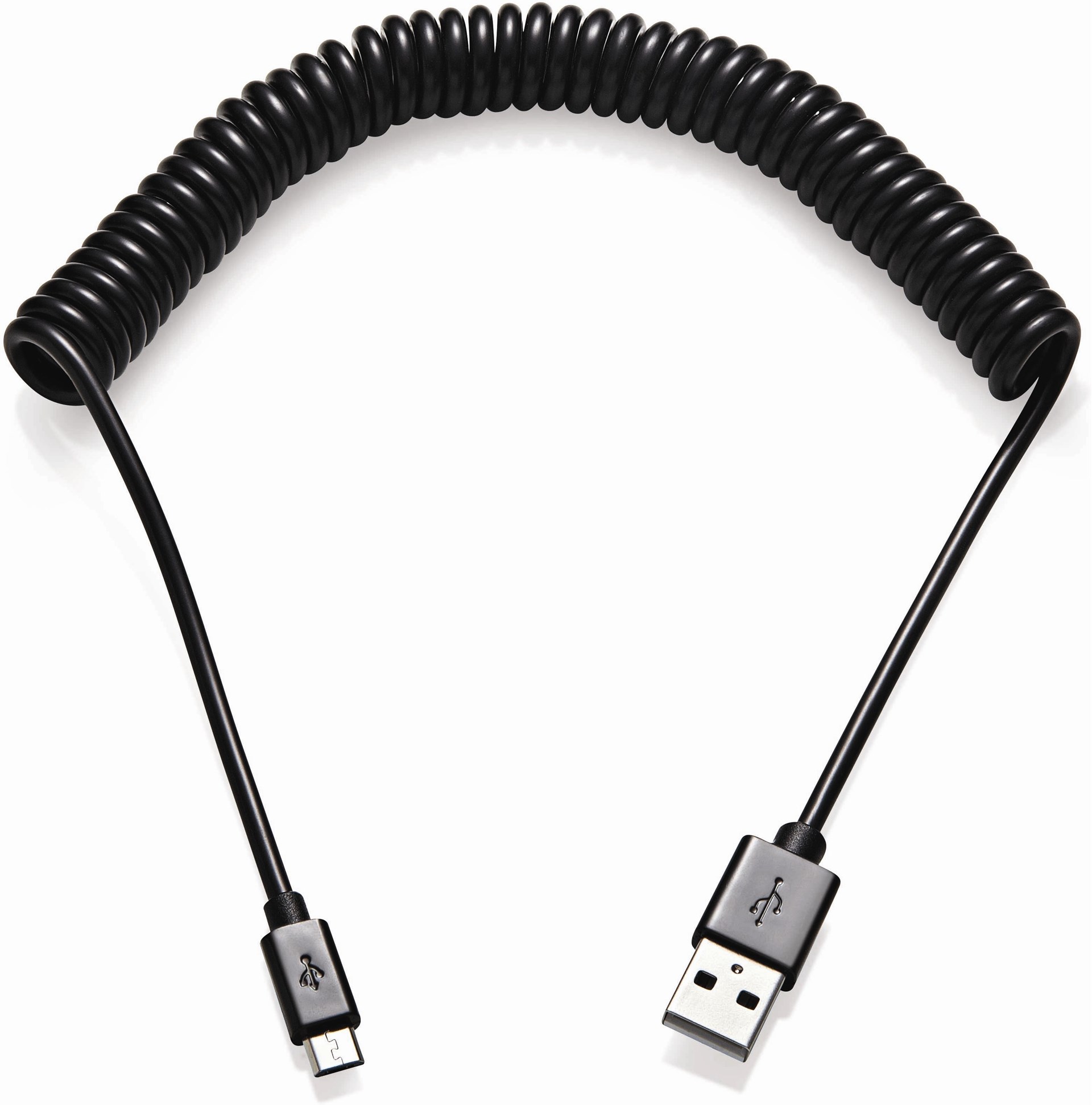 Andersson Coiled USB Micro-USB A Bl 2m | NetOnNet