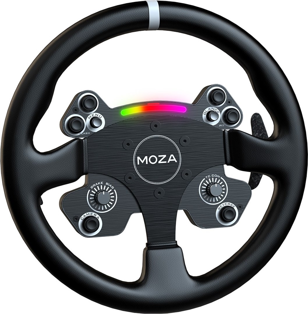MOZA Racing CS V2 Steering Wheel - Leather (33 ... | NetOnNet