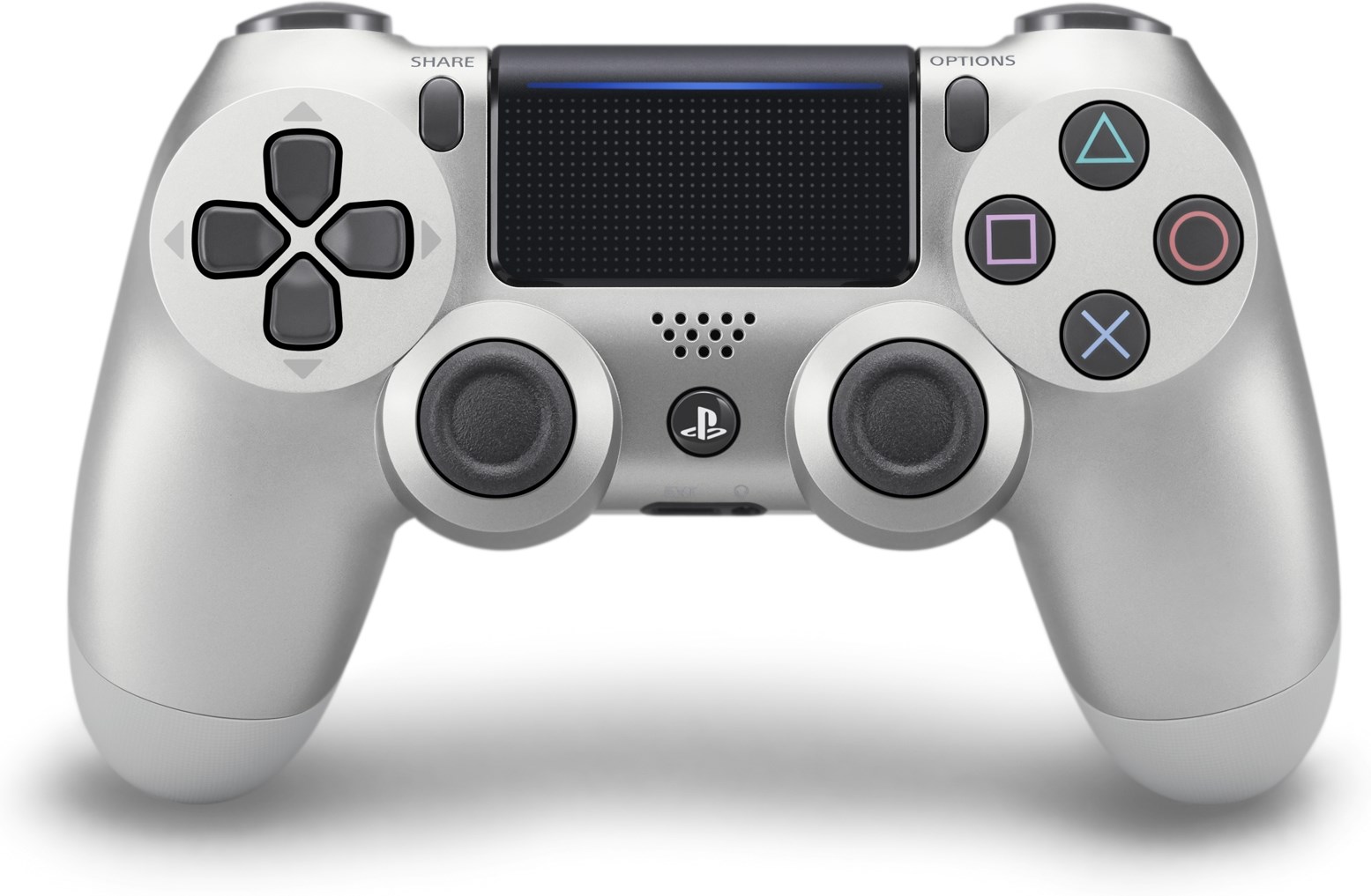 Sony PS4 DualShock 4 v2 - Silver | NetOnNet