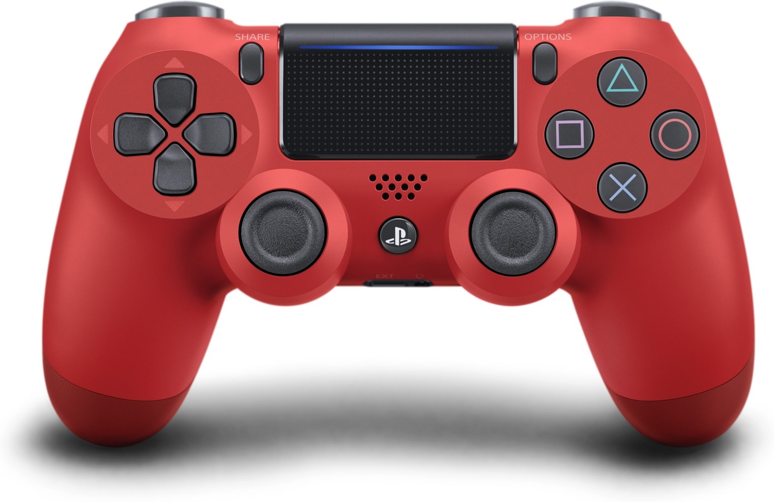 Sony PS4 DualShock 4 v2 - Magma Red | NetOnNet