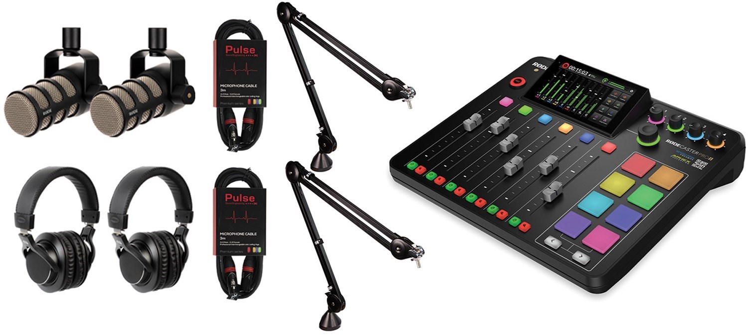 RØDE Rodecaster Pro II Basic bundle 2 | NetOnNet