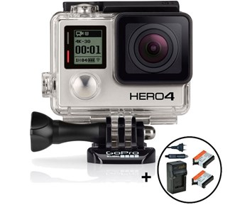 GoPro Hero 4 Black edt+battery pack | NetOnNet