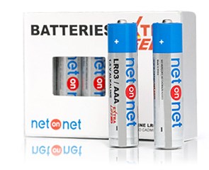 NetOnNet 6 pcs AAA Alkaline Extra Life | NetOnNet
