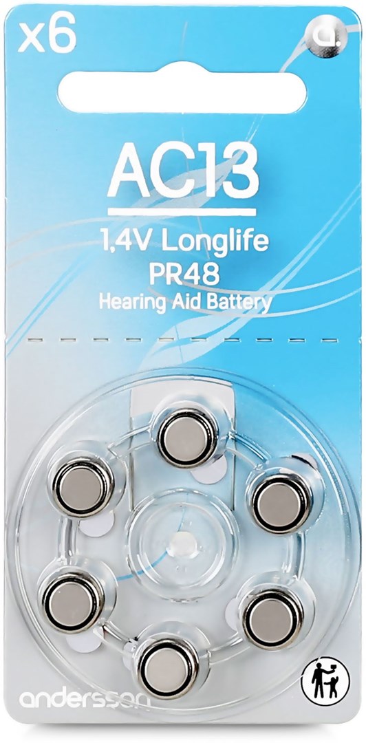 Andersson AC13 Long life 6pcs | NetOnNet