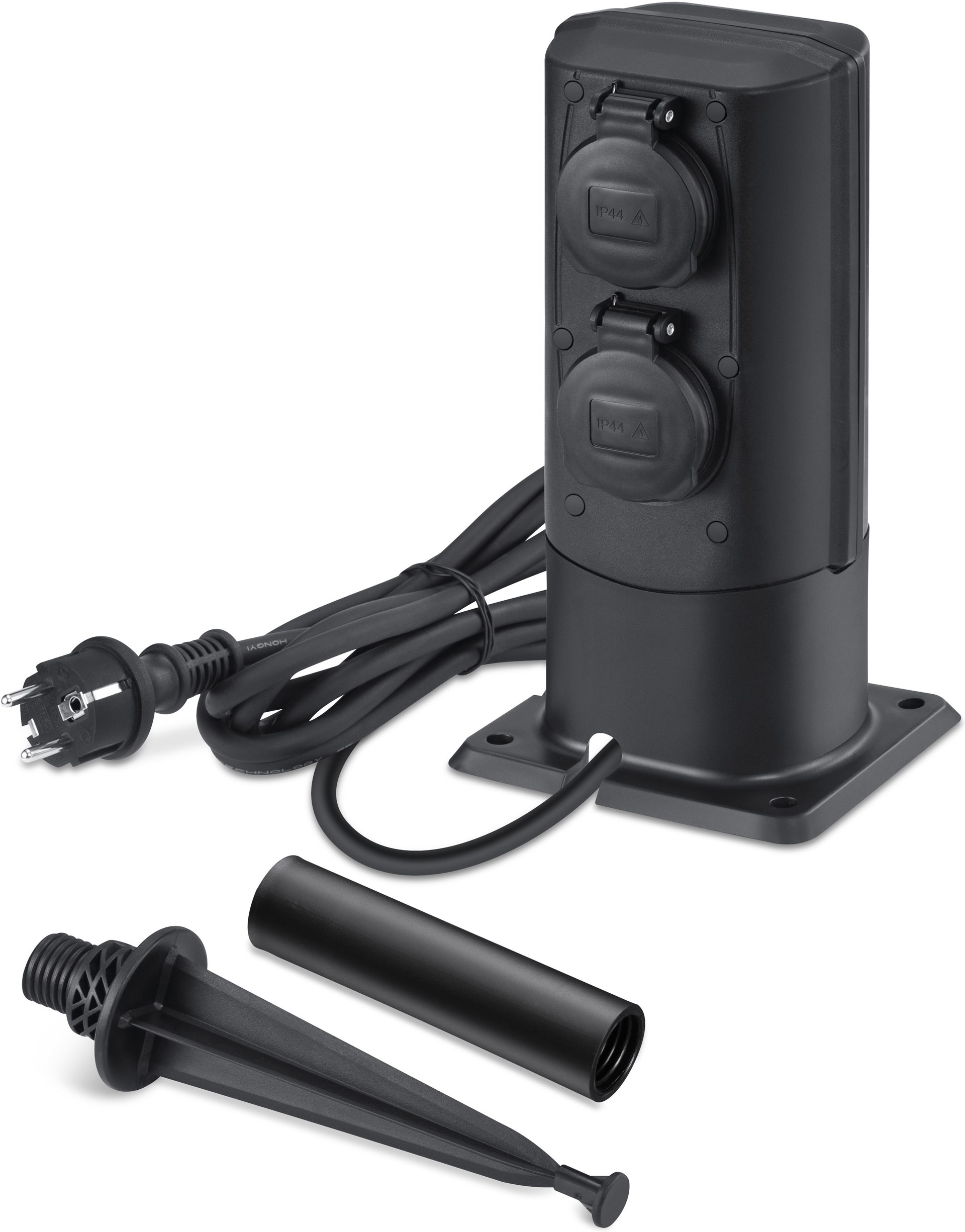 Andersson 4-way garden spike outdoor power stri... | NetOnNet