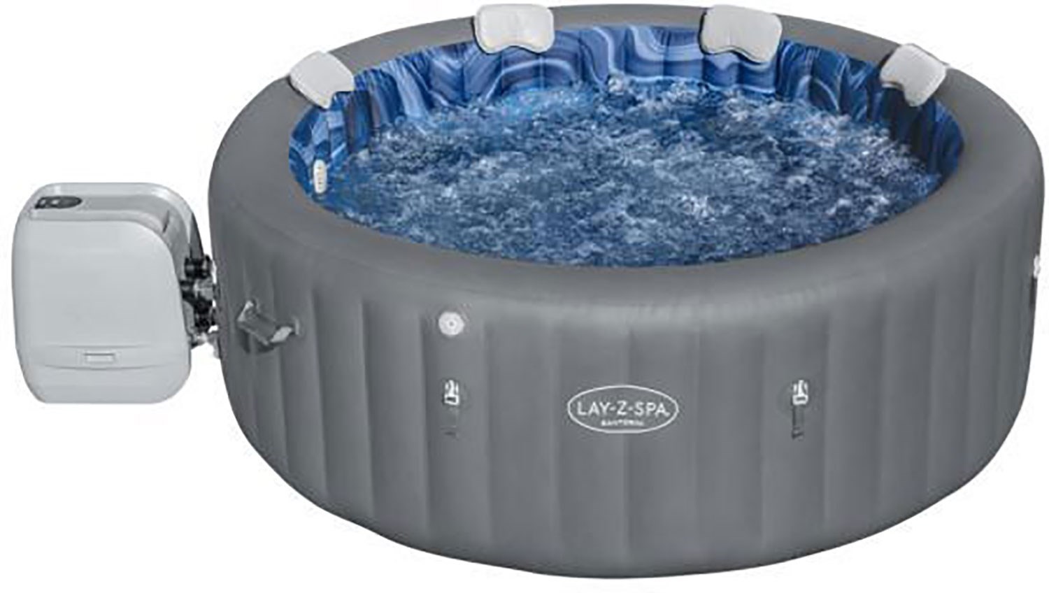 Bestway Lay-Z-Spa Santorini Hydrojet P. 1.80m x... | NetOnNet