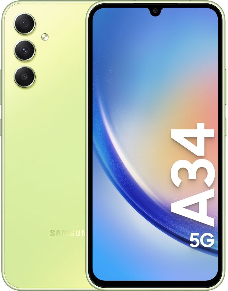 Samsung Galaxy A34 5G 256GB Light Green | NetOnNet