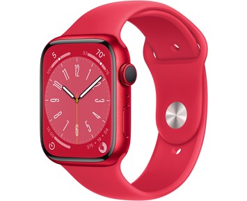 Apple Watch Series 8 GPS 45mm (PRODUCT)RED Alum... | NetOnNet