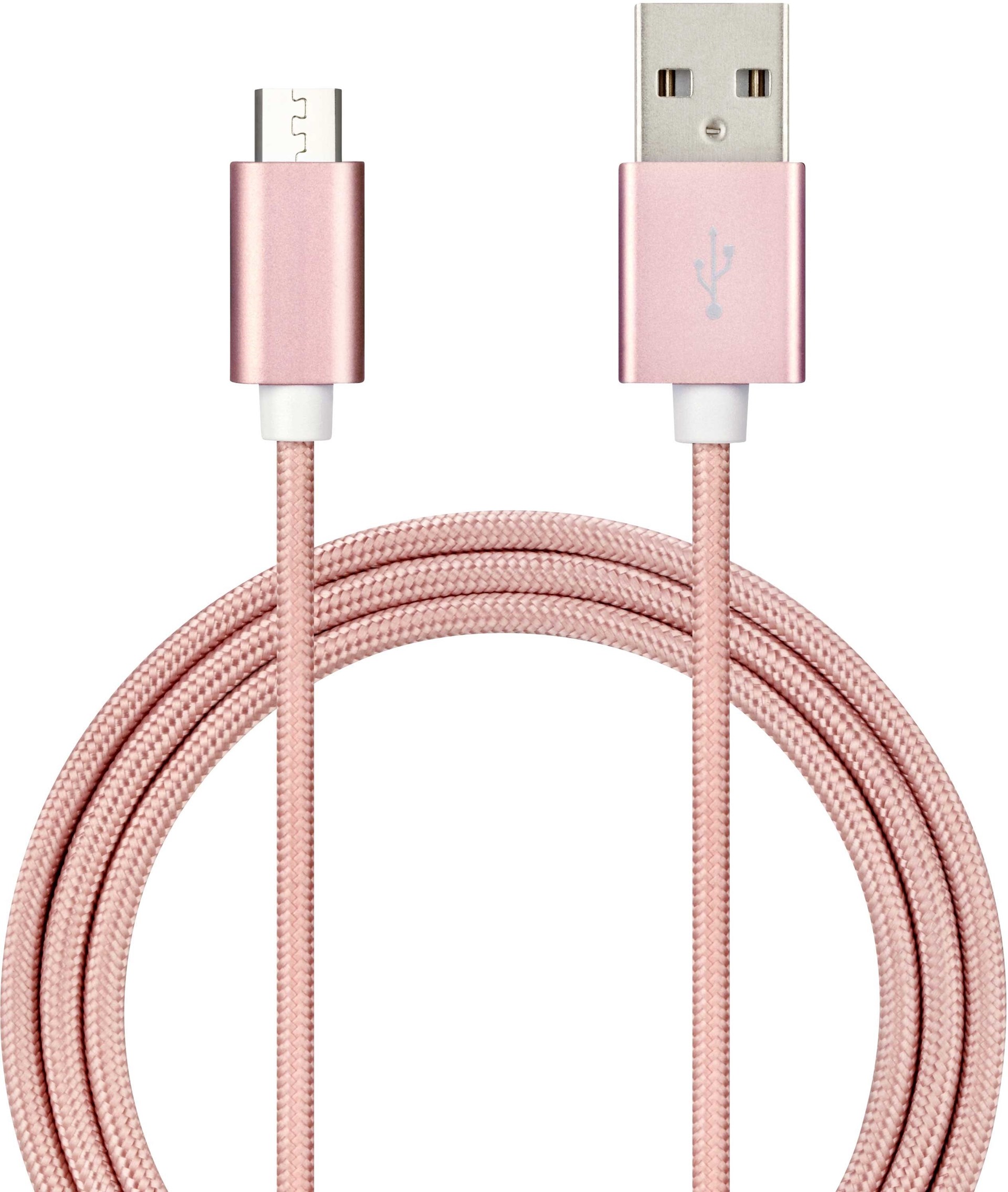 Andersson Micro-USB Metallic 1m Pink | NetOnNet