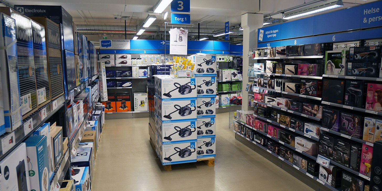 Slik handler du i en Lagershop - NetOnNet